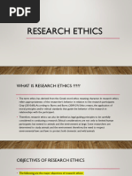Sample Ethical Considerations | PDF | Credibility | Data
