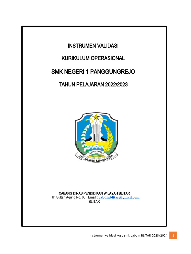 Val Kosp 2022 - 2023 | PDF