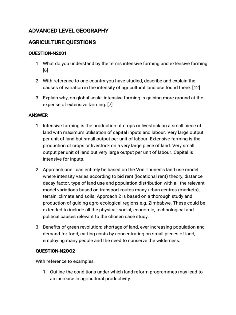 Cairns Foods and Agriculture in Zimbabwe | PDF | Agriculture ...