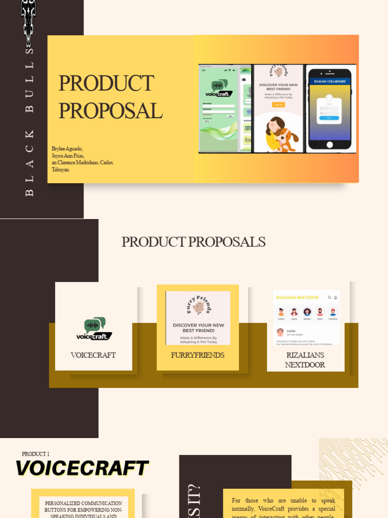 Prelim Project P1 Online Product GRP 1 Black Bulls | PDF | Mobile App | Application Software