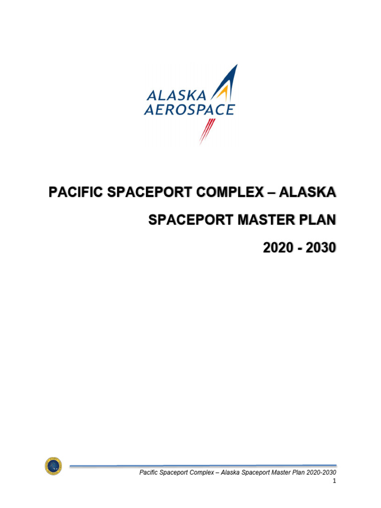 Alaska Spaceport Master Plan 2020-2030 | PDF | Kennedy Space Center ...