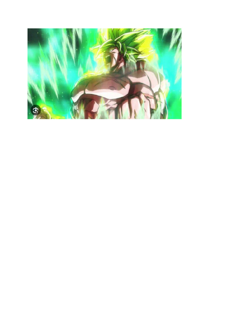 Broly Screaming | PDF