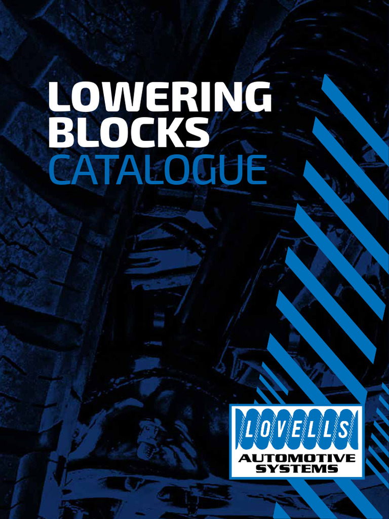 Lovells Lowering Blocks | PDF