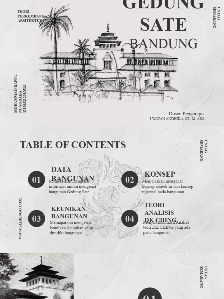 Gedung Sate Tpa1 | PDF | Seni
