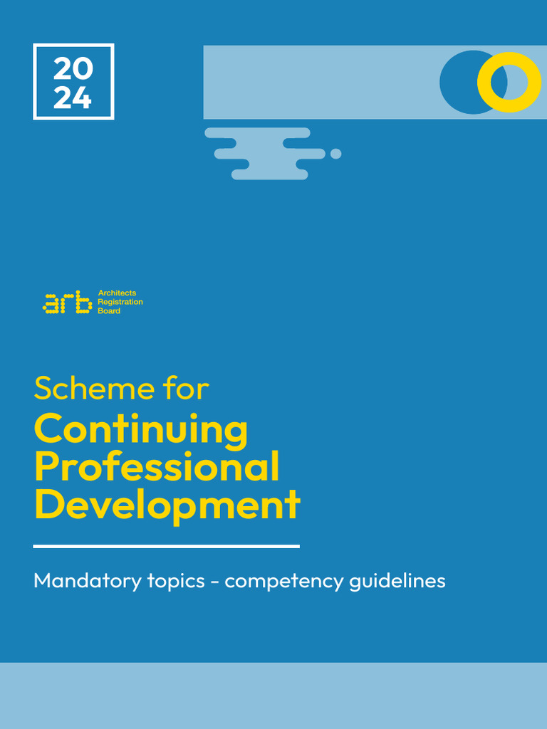 CPD Mandatory Topics Competency Guidelines | PDF | Sustainability ...