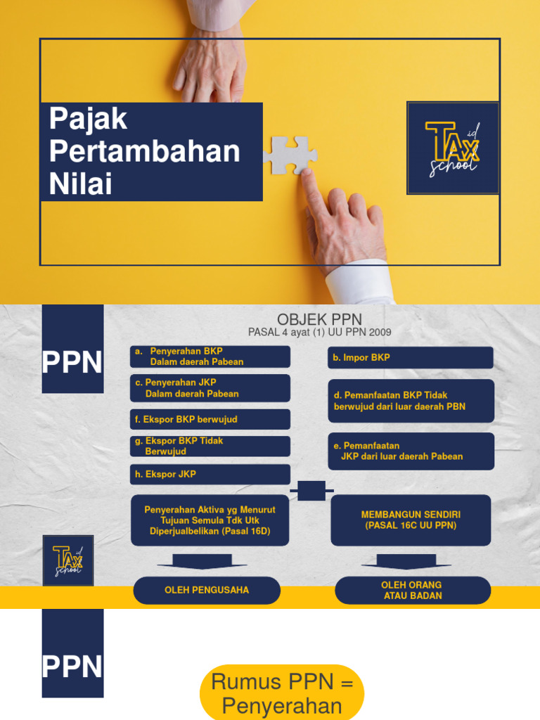 Materi Tax Talk 23 - Mengenal PPN | PDF