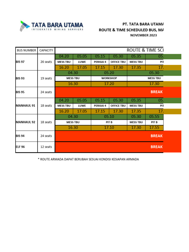Bis - Manhaul - Elf - Route 1123 | PDF