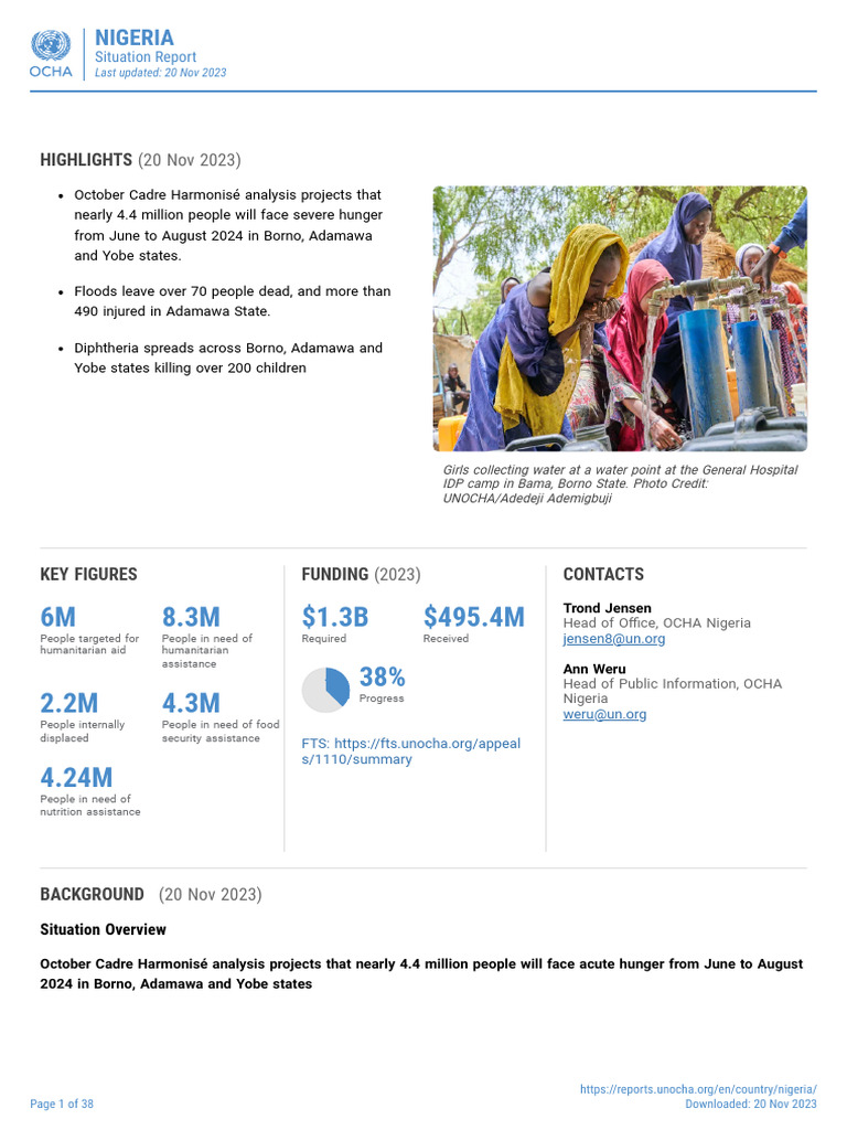 Samunaka Fertilizer and Food Crisis in Nigeria | PDF