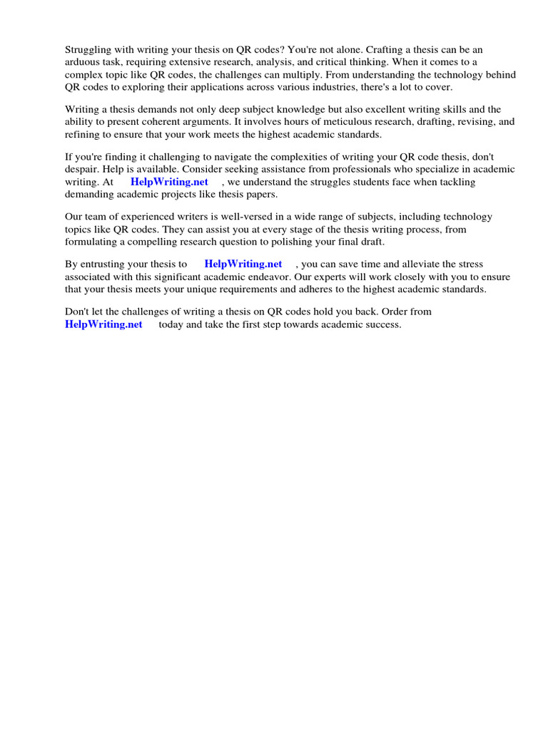 Qr Code Thesis Pdf Qr Code Barcode