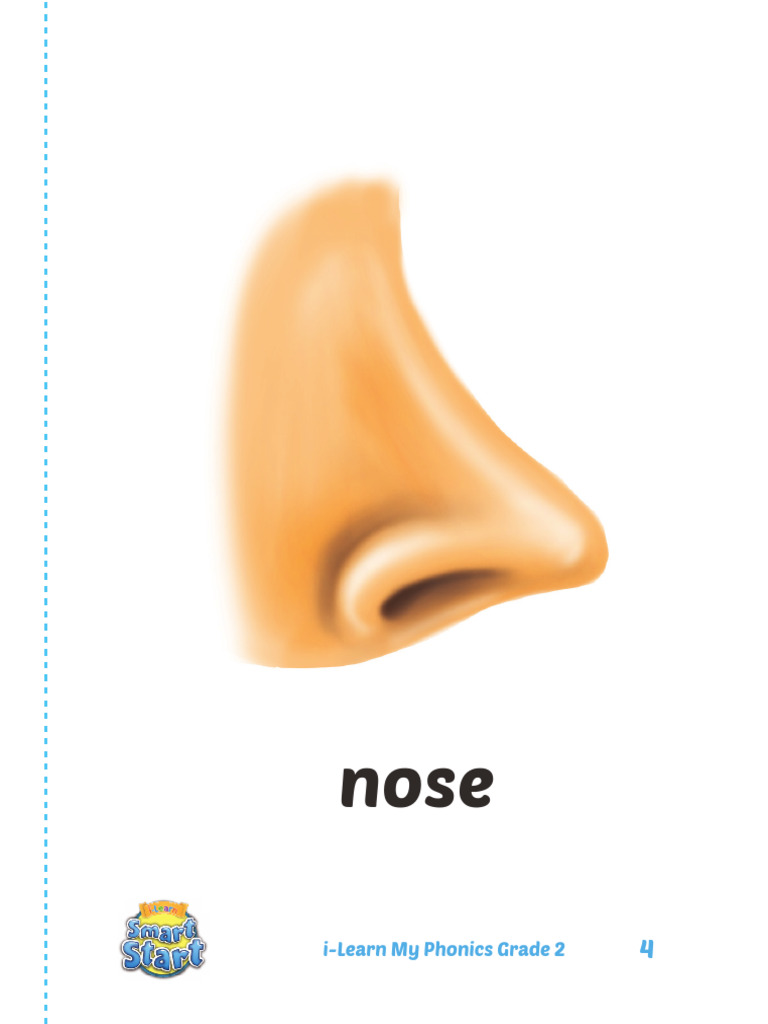 I Learn My Phonics Grade 2 Flashcard Unit 1 Nose | PDF