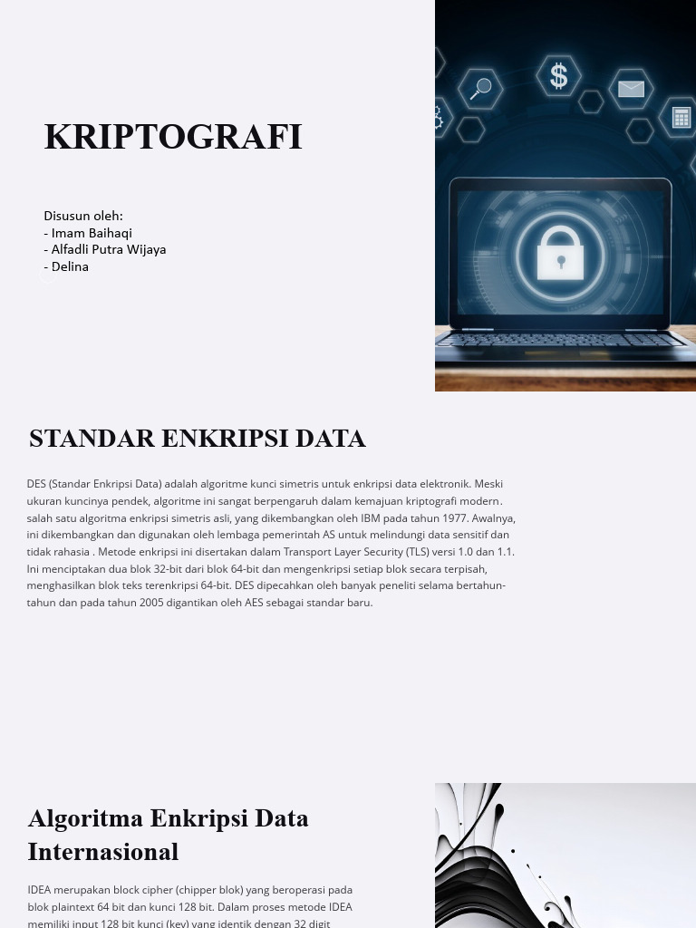Tugas Kelompok 3 Kriptografi 2 | PDF | Bisnis | Teknologi & Rekayasa