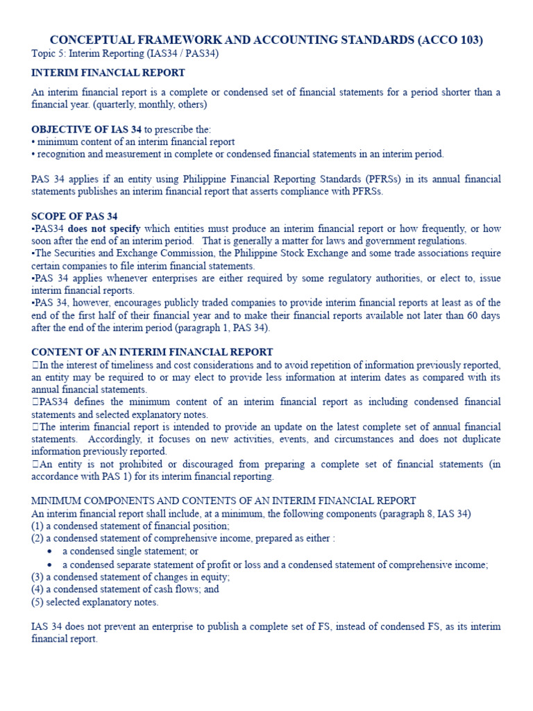 Cfas 5 | PDF | Business | Technology & Engineering