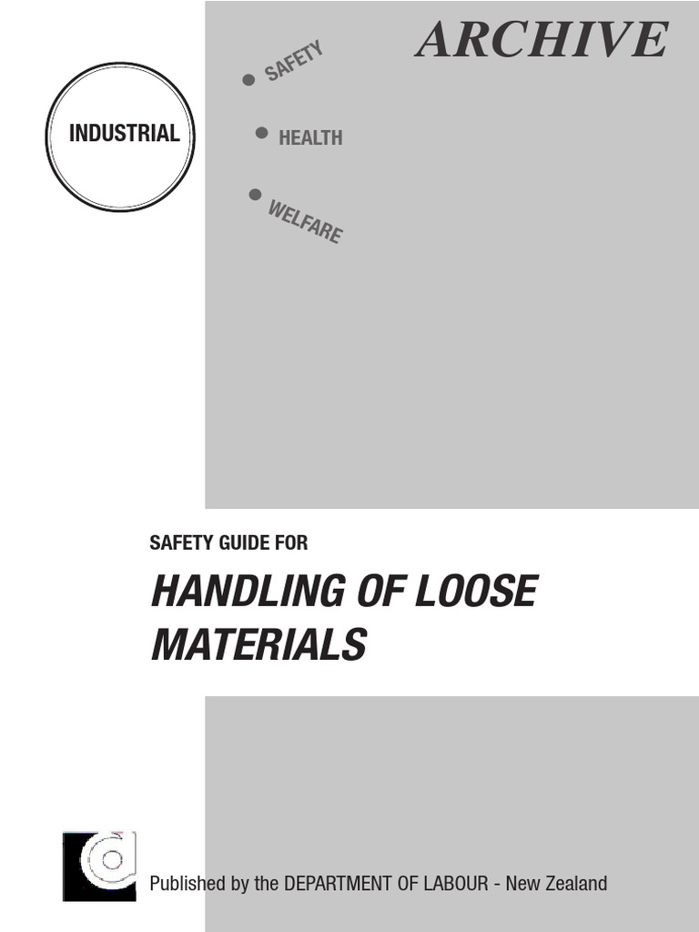Loose Materials | PDF | Safety