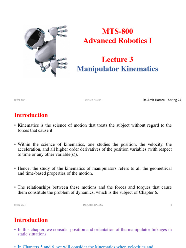 Lecture 3 - DR Hamza | PDF