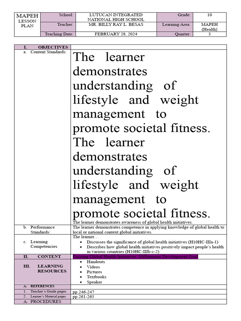 Lesson Plan FILM | PDF