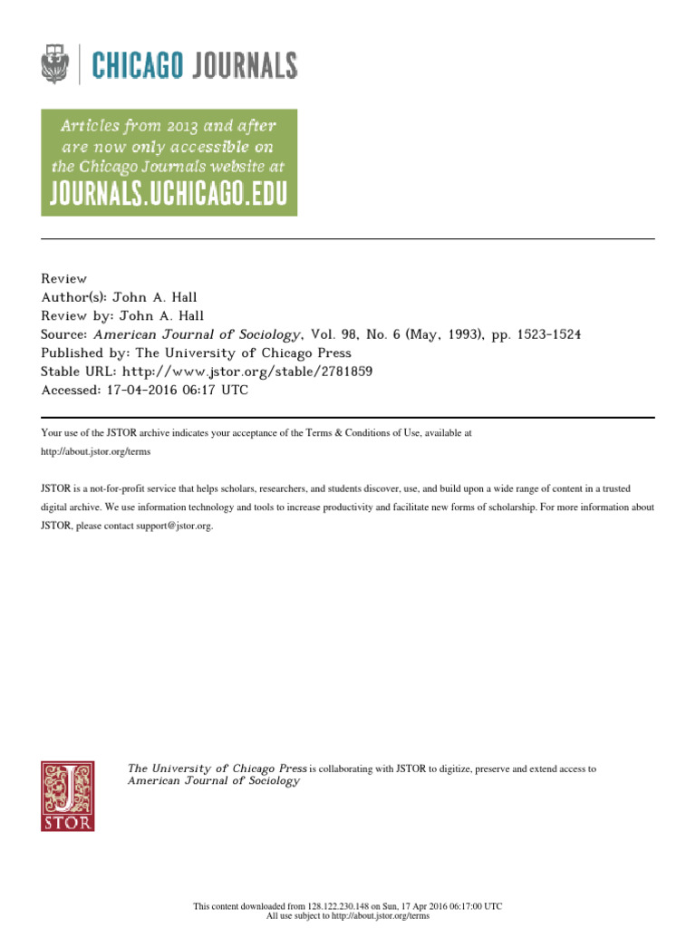 Review of Fukuyama's "End of History" | PDF | History