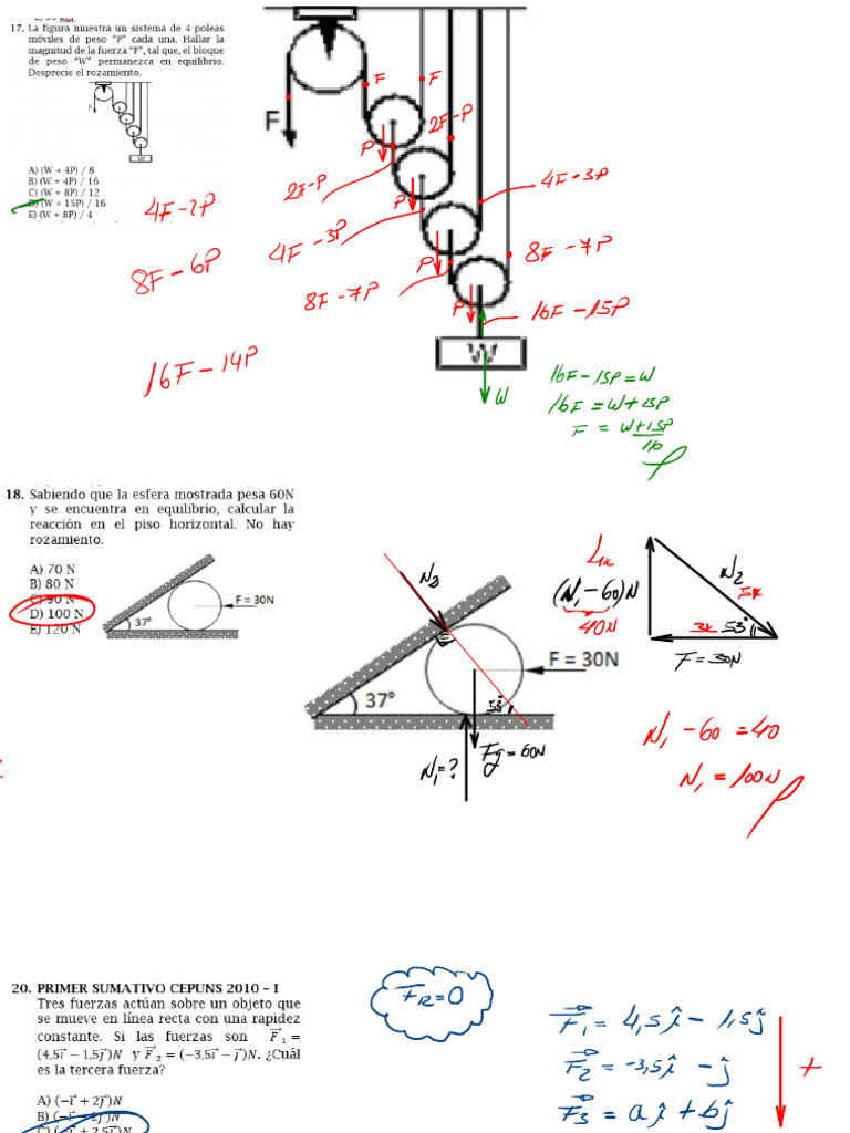 Problemas de Estatica | PDF