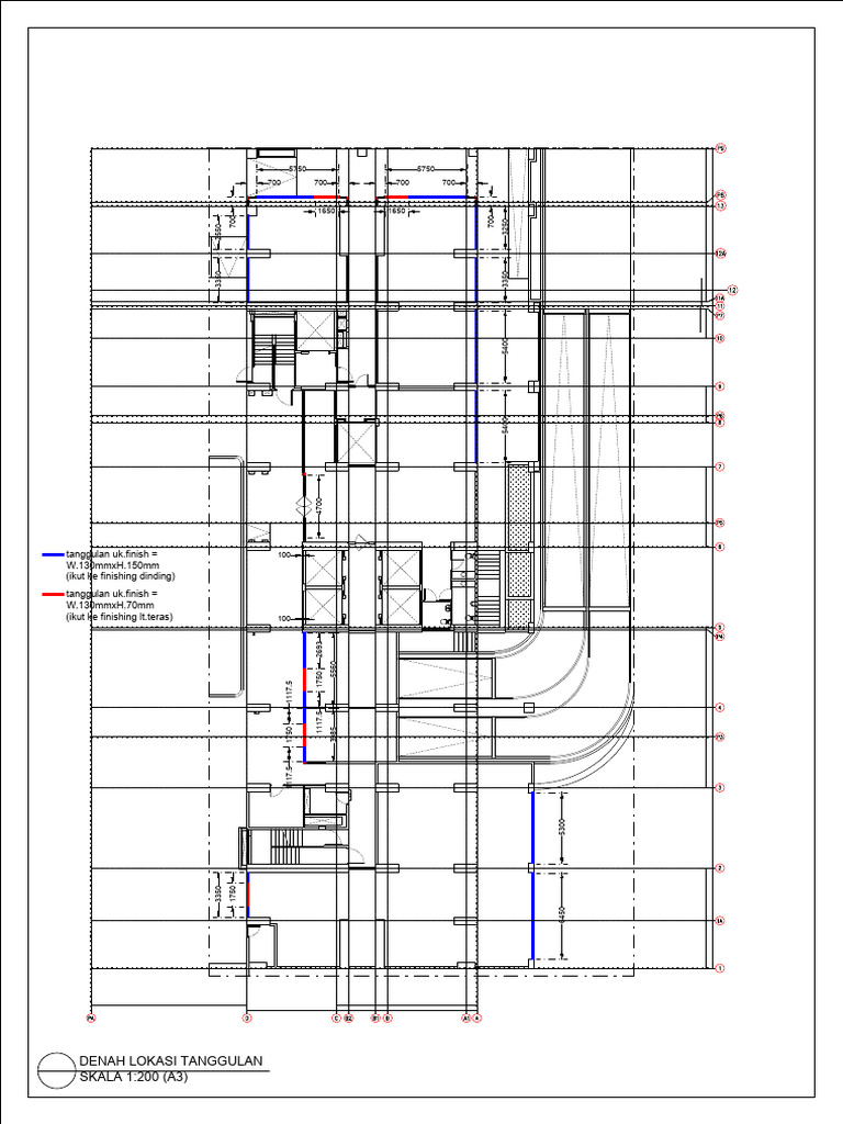 CSS - FC-AR-09-18 - DETAIL DINDING DI ATAS CO PJA&JA LT.1 TOWER 1-Model ...