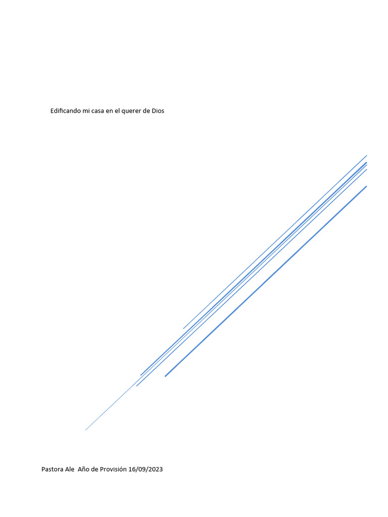 Edificando Mi Casa en El Querer de Dios | PDF | Dios | Teología