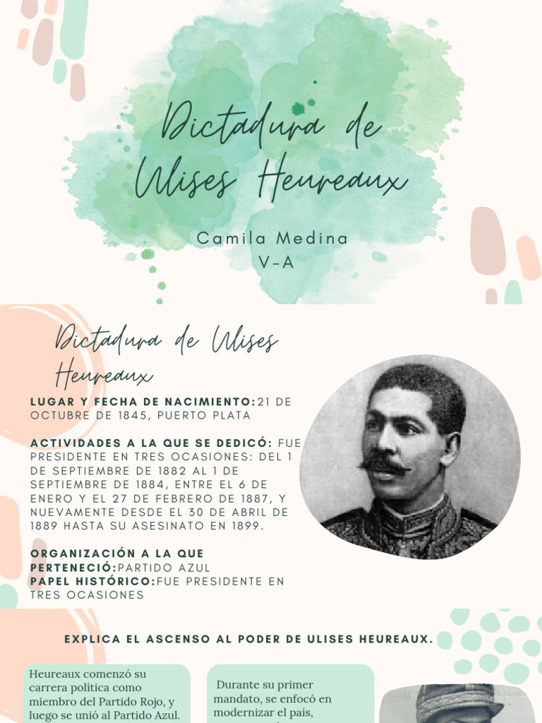 Dictadura de Ulises Heureaux | PDF