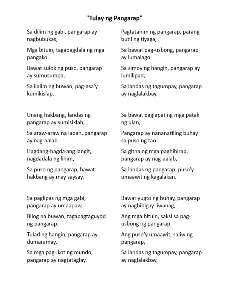 Tulay NG Pangarap 2 | PDF