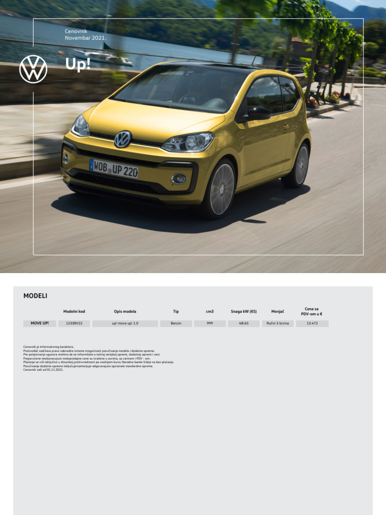 Volkswagen Up | PDF