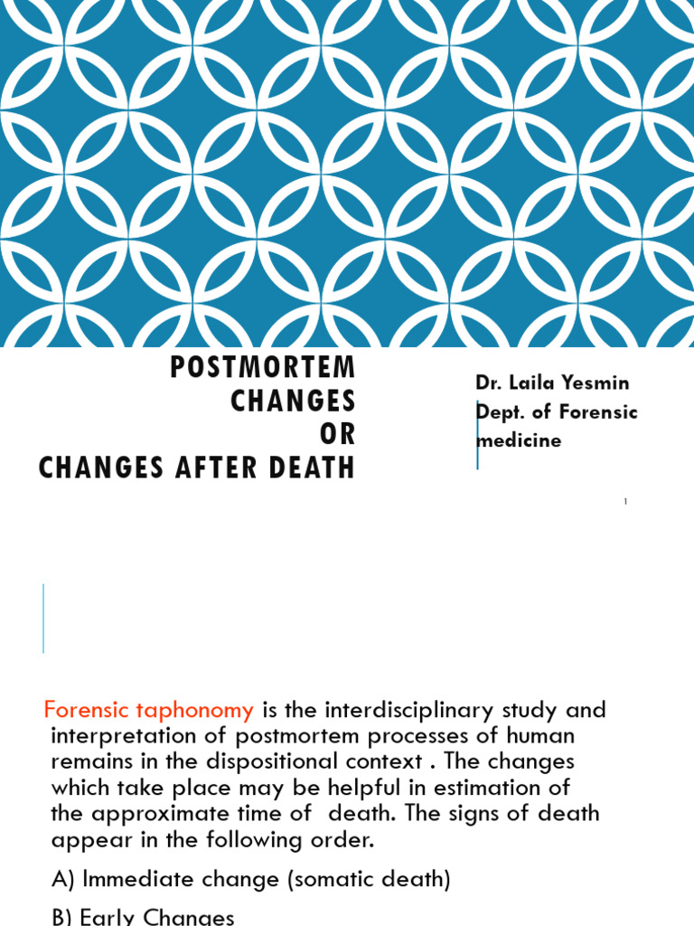 Changes After Death 23 | Download Free PDF | Decomposition | Heat Transfer