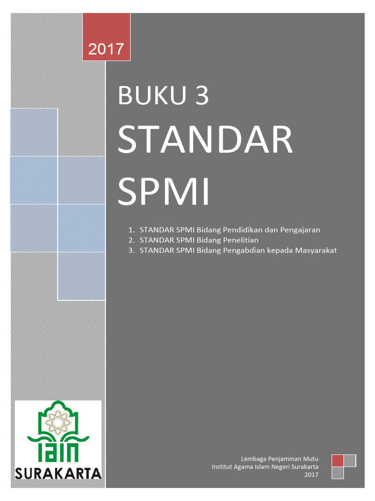 Buku3 Standar SPMI | PDF