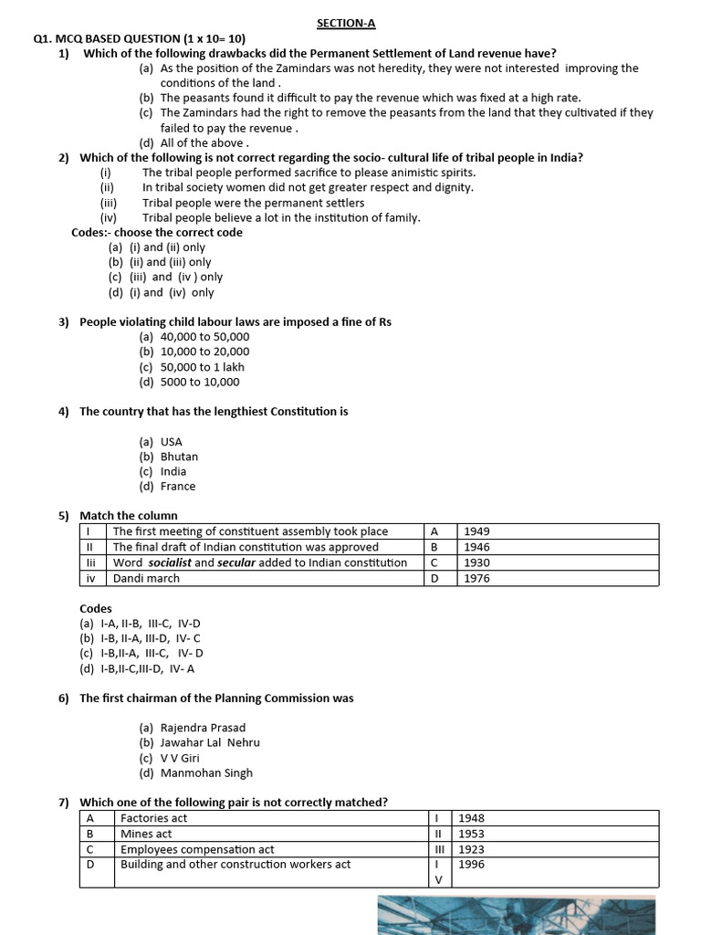 Class 8th SST Annual (Updated) | PDF | Science & Mathematics
