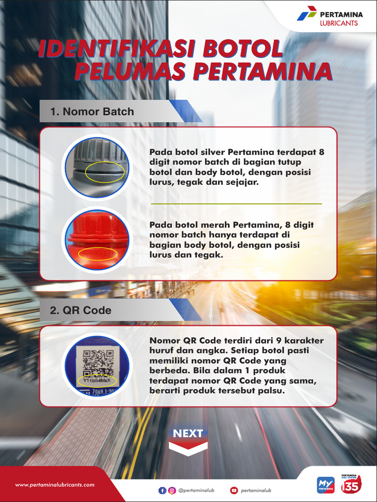 Identifikasi Botol Pelumas Pertamina | PDF