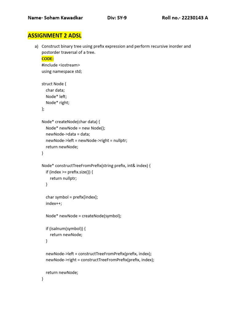 2 Adsl | PDF | Namespace | Computer Science