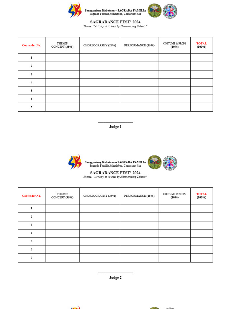 Tally Sheet | PDF