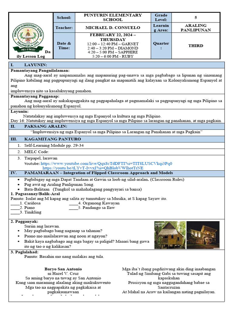 q3 w4 Day 4 Ap5 DLP Fca | PDF