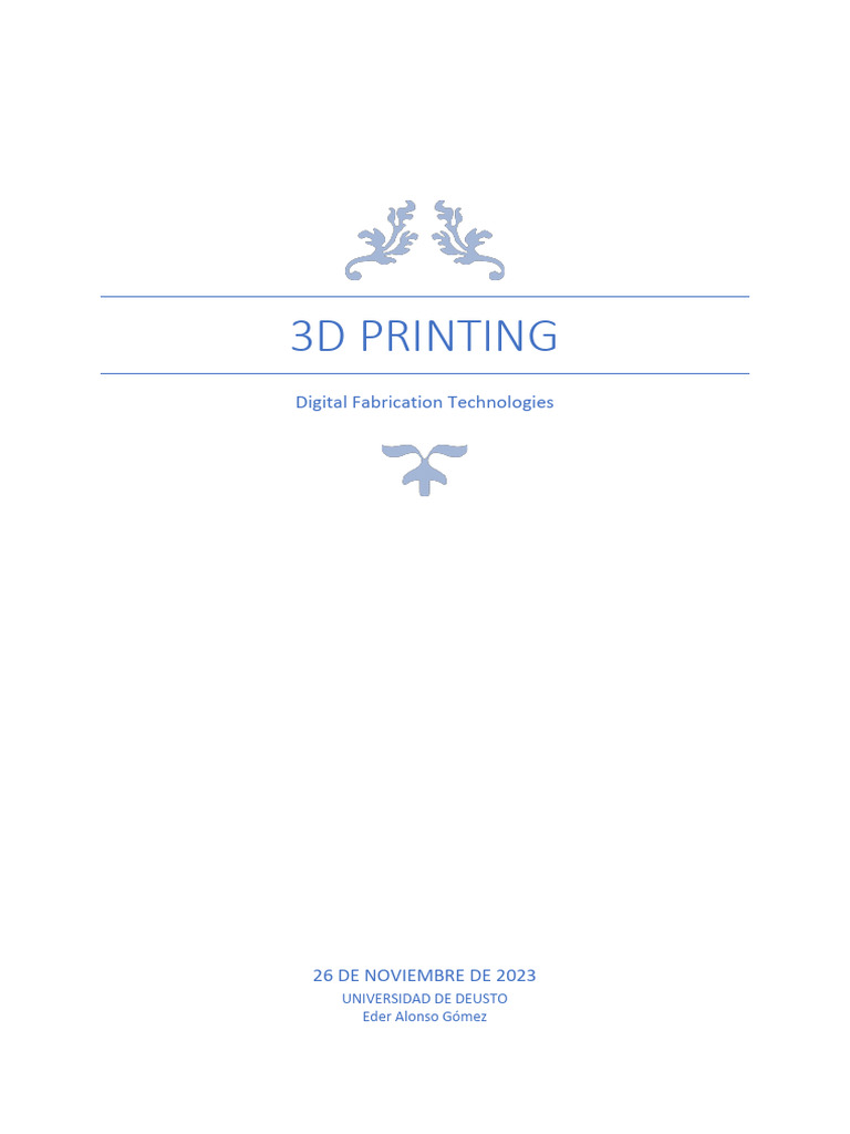 3D Printer | PDF