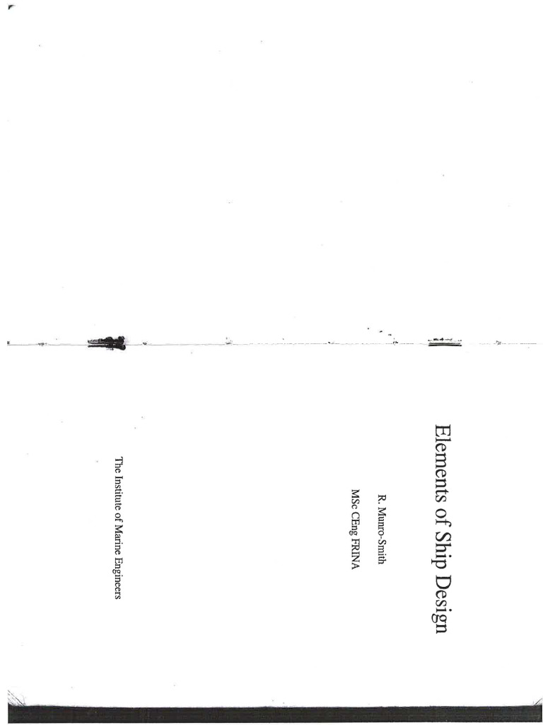 Elements of Ship Design | PDF