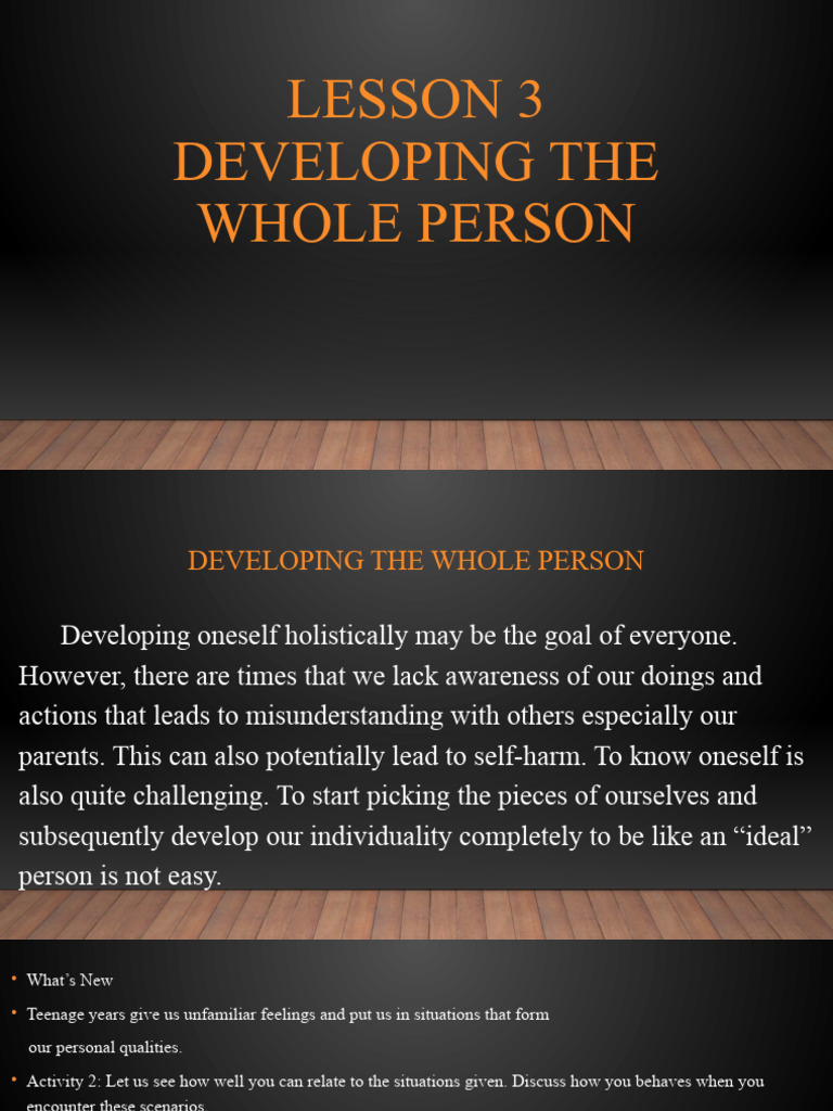 Lesson 3 Perdev No Video | PDF | Adolescence | Emotions