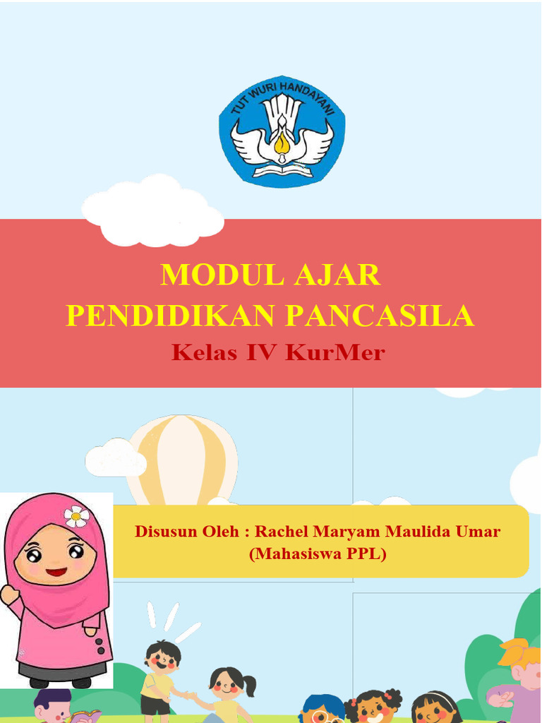 Modul Ajar Pend. Pancasila Kelas IV A (Negaraku Indonesia) | PDF