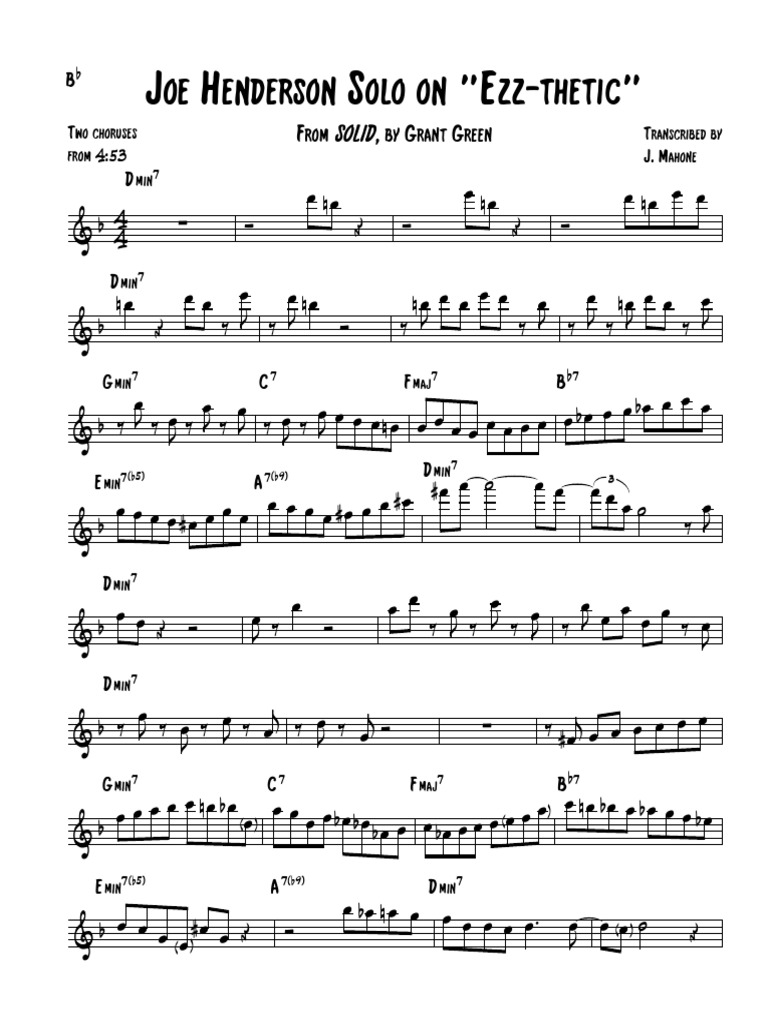 JHenderson Ezz Thetic | PDF