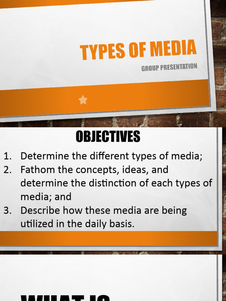 Types of Media | PDF | Mass Media | Newspapers