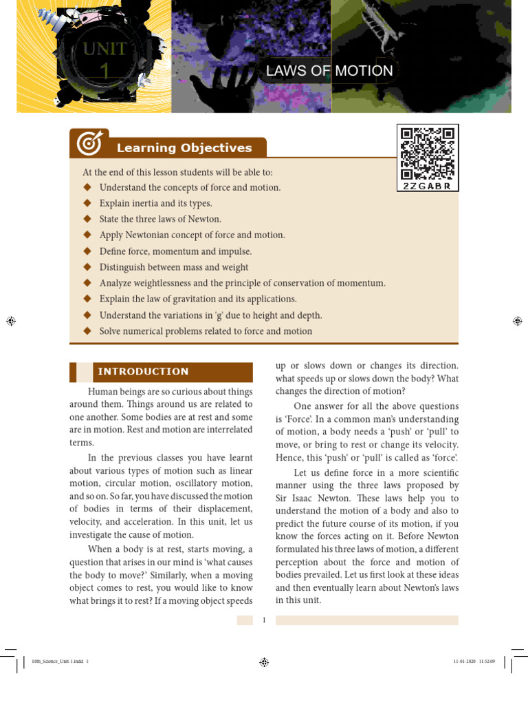 Understanding Force and Motion Concepts | PDF | Force | Torque