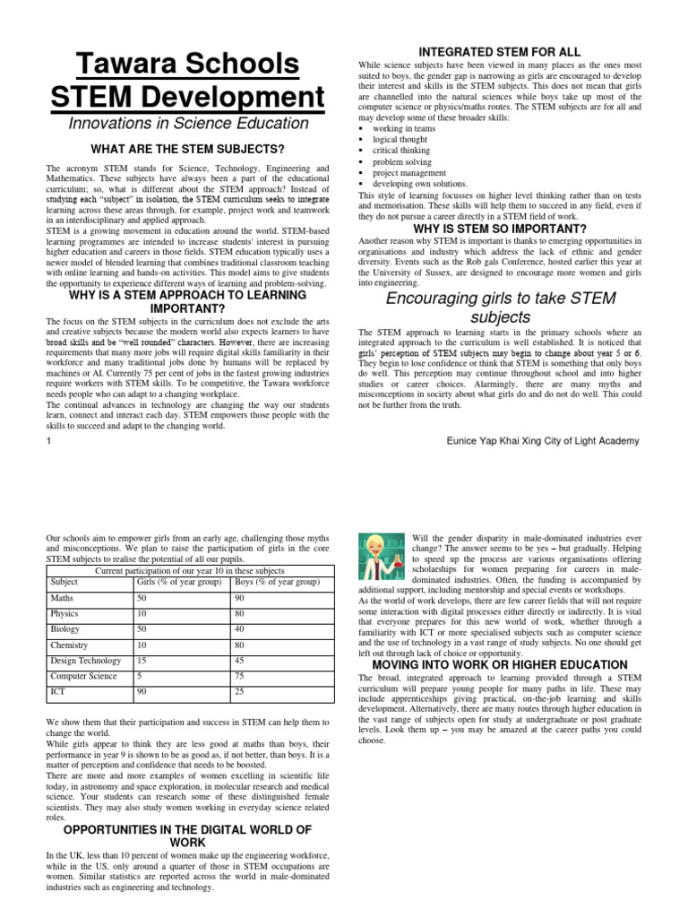 Stemnews | PDF | Science, Technology, Engineering, And Mathematics | Science
