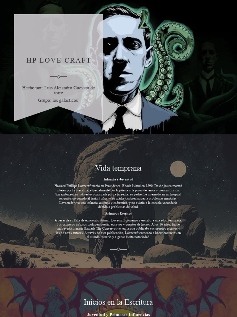 HP Love Craft | PDF | HP Lovecraft