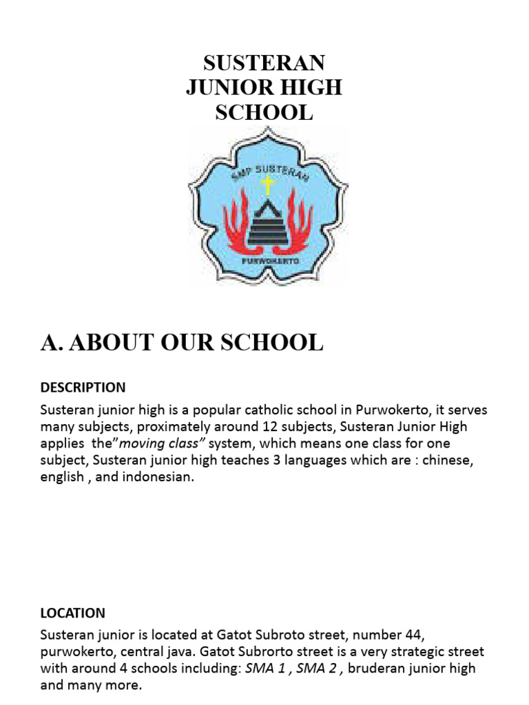 SUSTERAN Profile Book Presentation | PDF