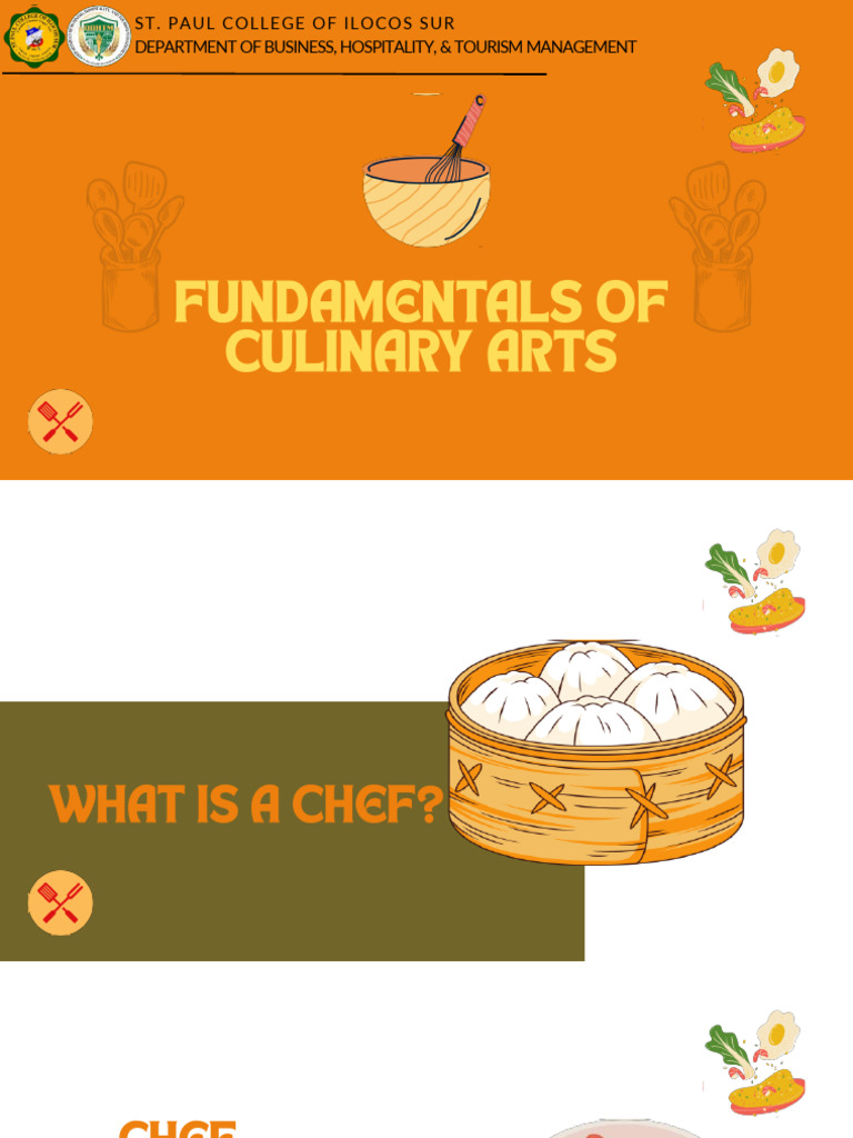 Fundamentals of Culinary Arts | PDF
