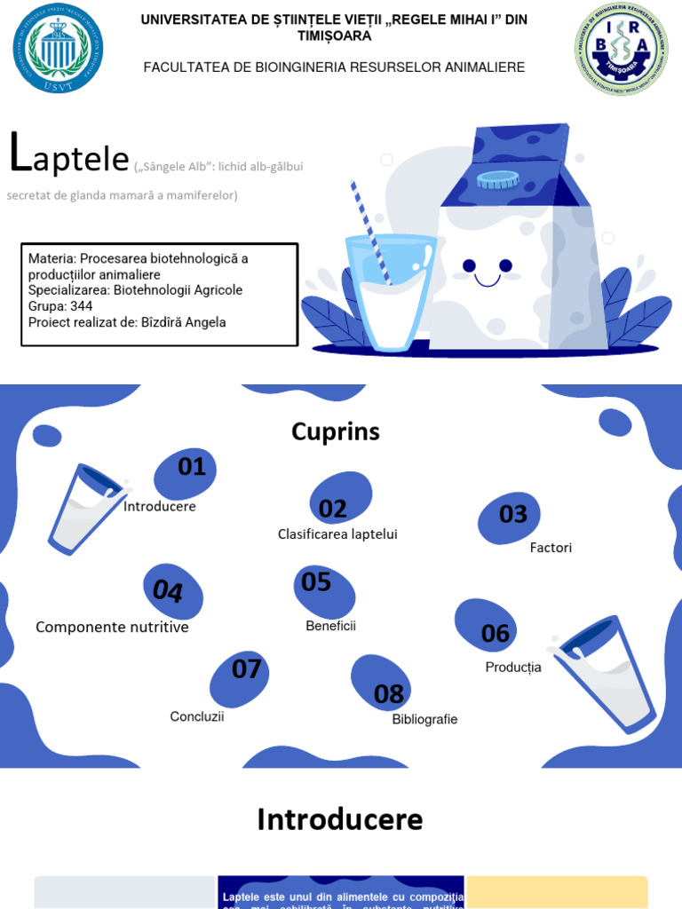Laptele | PDF