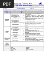Hazardous Energy Control Procedure: Lockout/Tagout Sheet | PDF | Safety