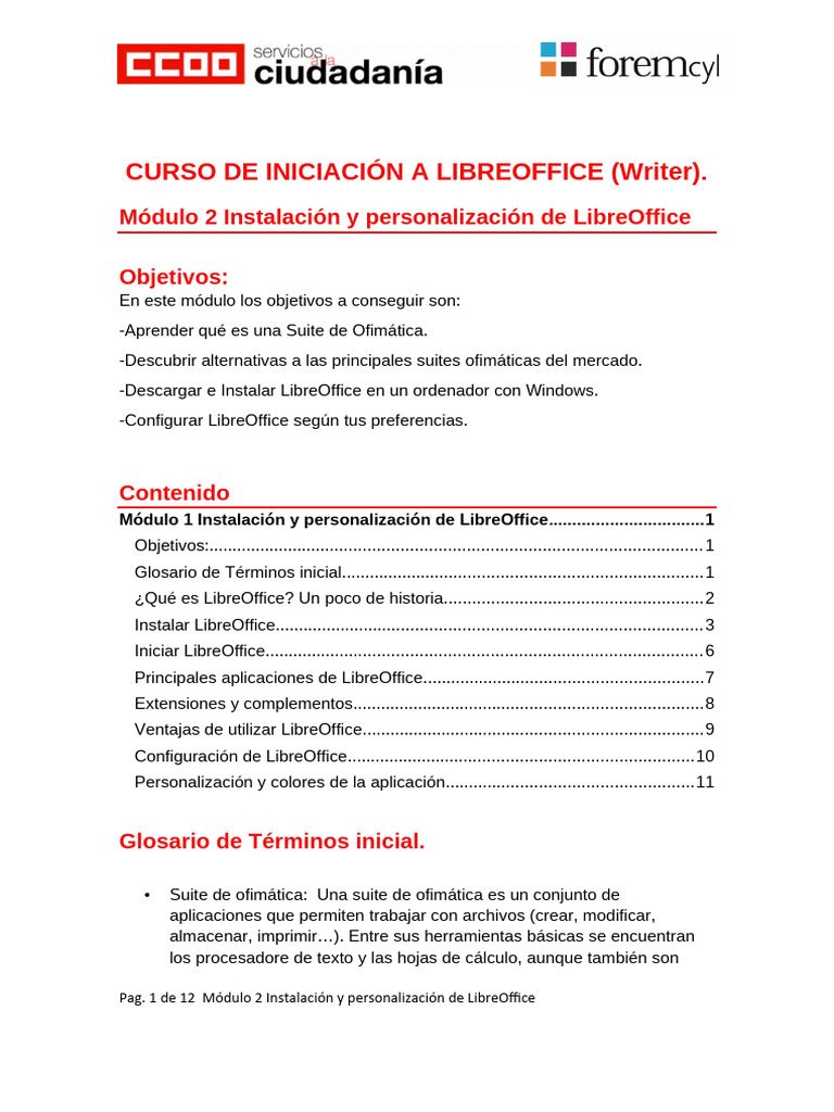 Módulo 2 Introduccion | PDF | Microsoft Office | Software de la aplicacion