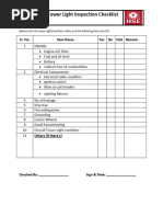 Compactor Daily Inspection Checklist | PDF