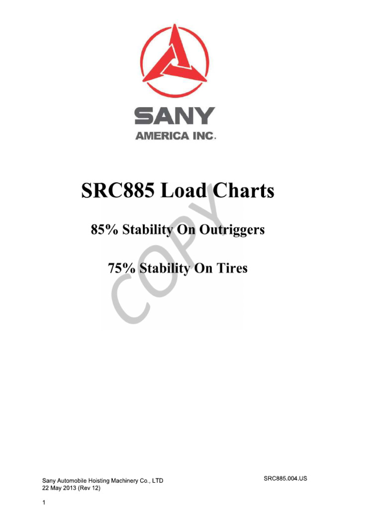 1 Load Chart SRC885.004.US | PDF