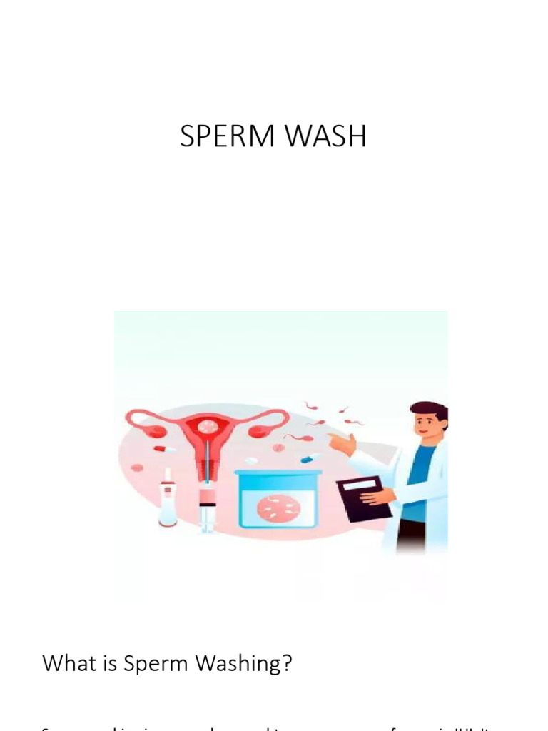 Sperm Wash | PDF